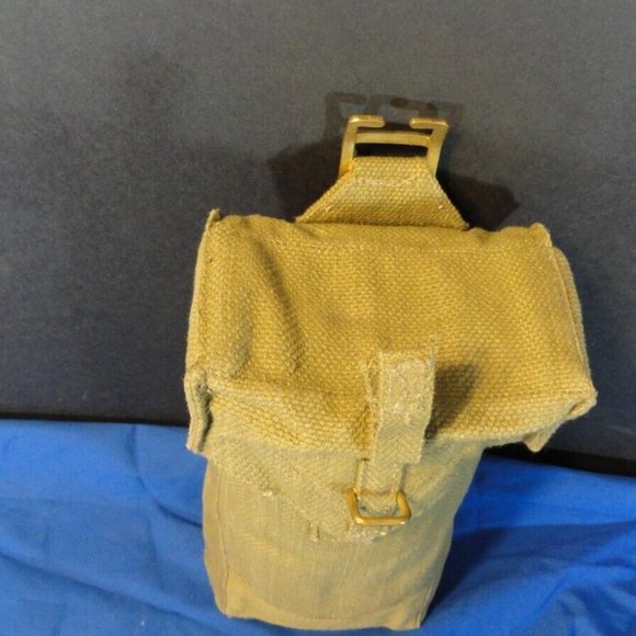 Bags | Vintage Belgian Army M51 Ammo Pouch Canvas Equipment Bag Ww2 37 ...